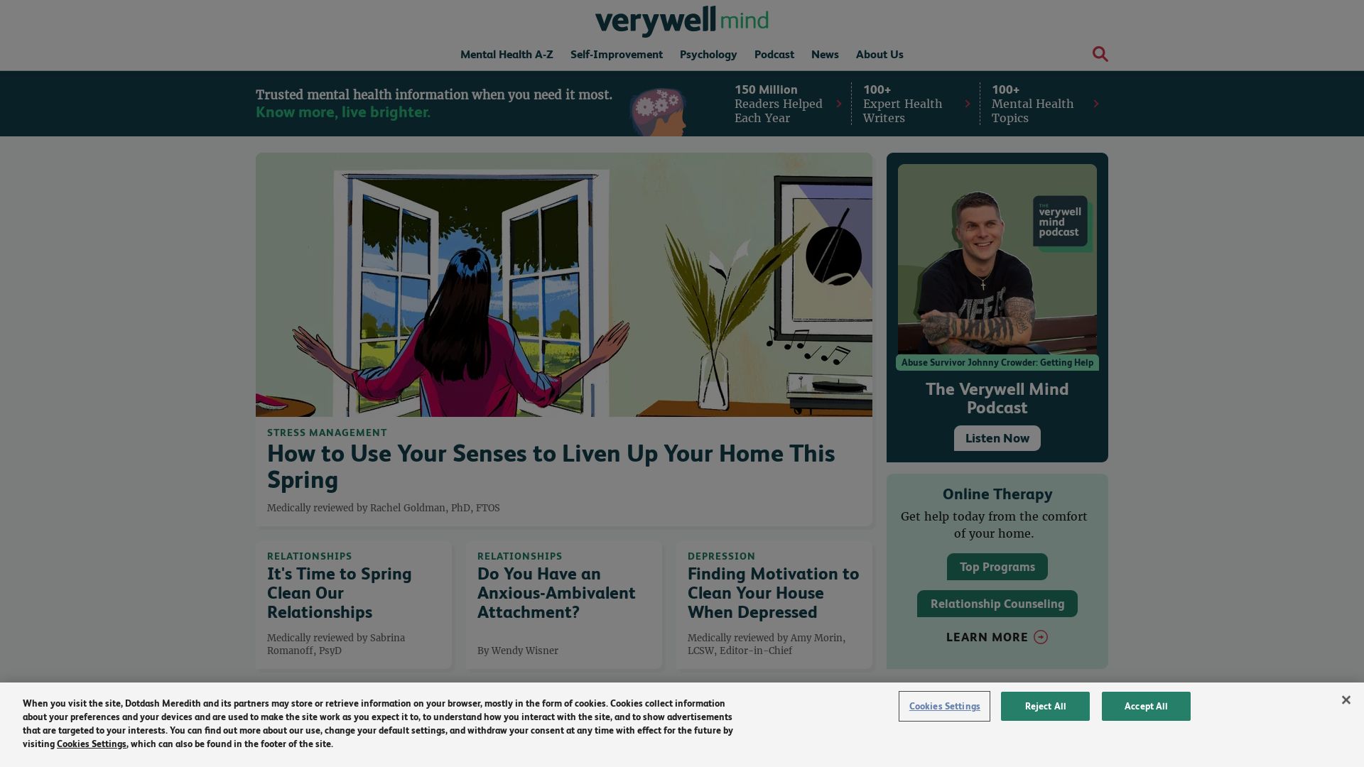 verywellmind.com est EN LIGNE